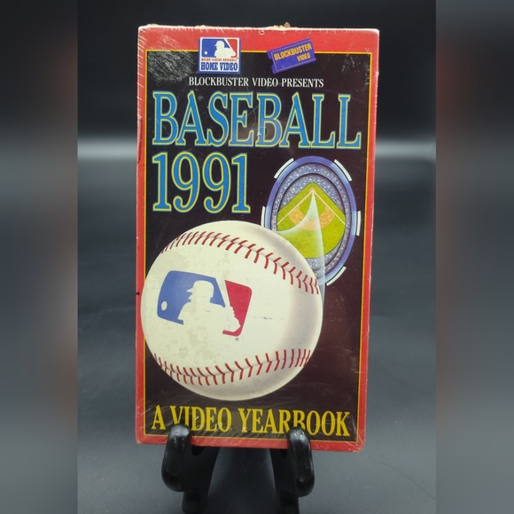 MLB | Media | Major League Baseball 991 A Video Yearbook Vhs Tape ...